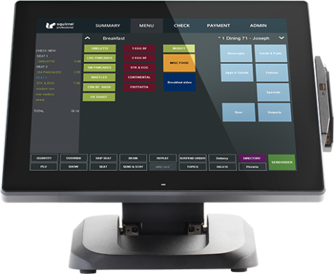 Hospitality POS Hardware | Squirrel Point of Sale