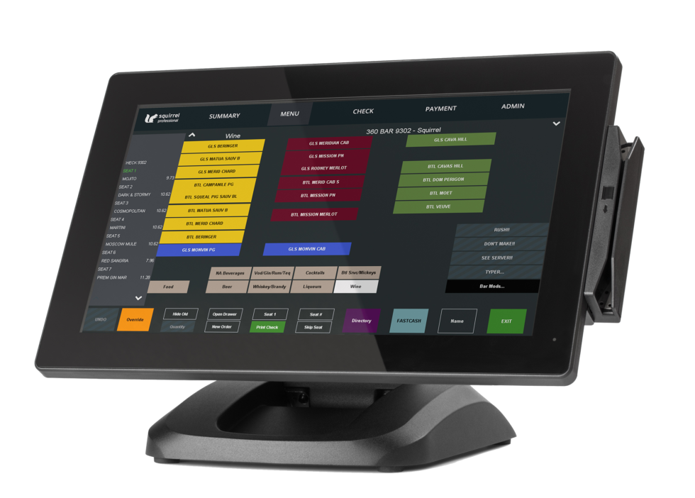 All-in-one Hospitality POS Software | Squirrel 11 | Squirrel POS
